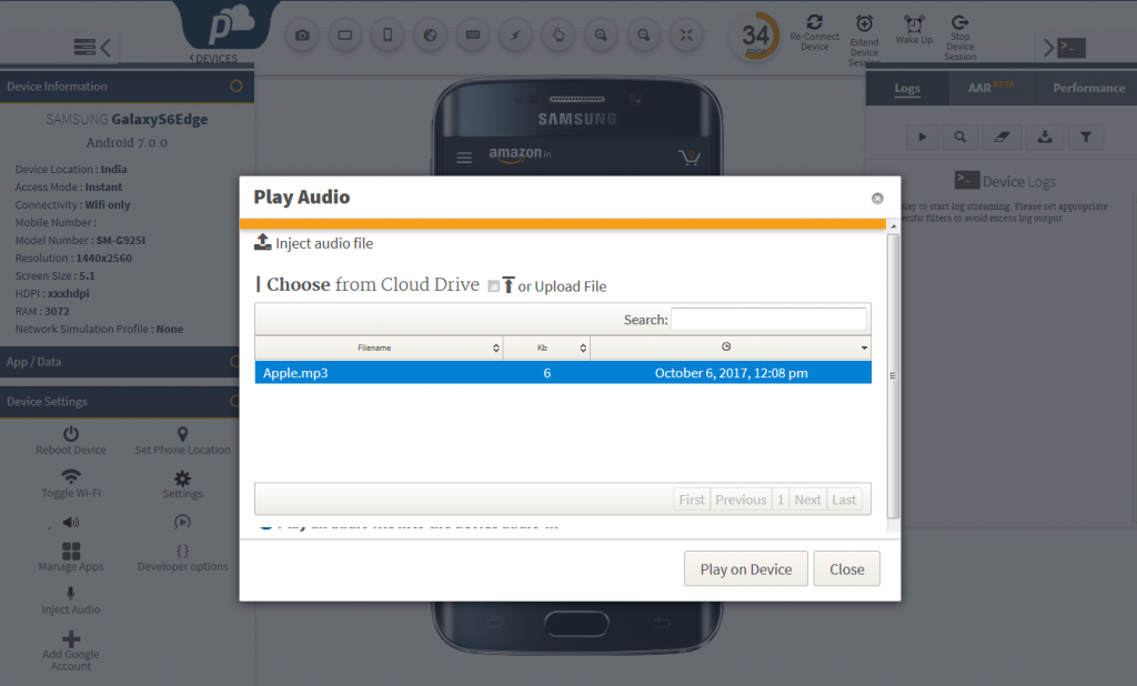 Test For Voice/Audio Commands on pCloudy Devices - pcloudy’s diary
