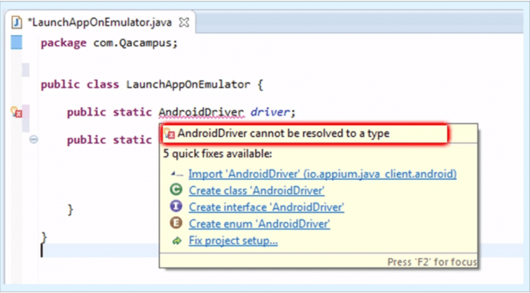 Writing The First Appium Test Automation Script Android Pcloudy