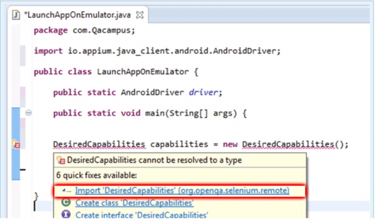 Writing The First Appium Test Automation Script Android Pcloudy