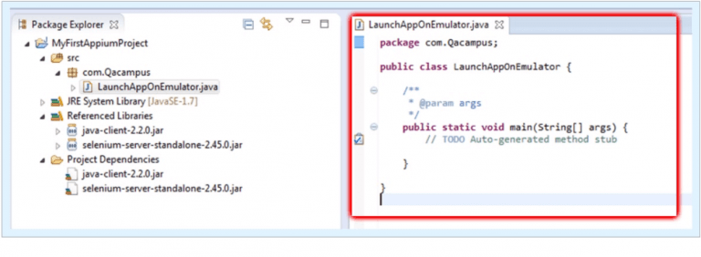 Writing The First Appium Test Automation Script Android Pcloudy
